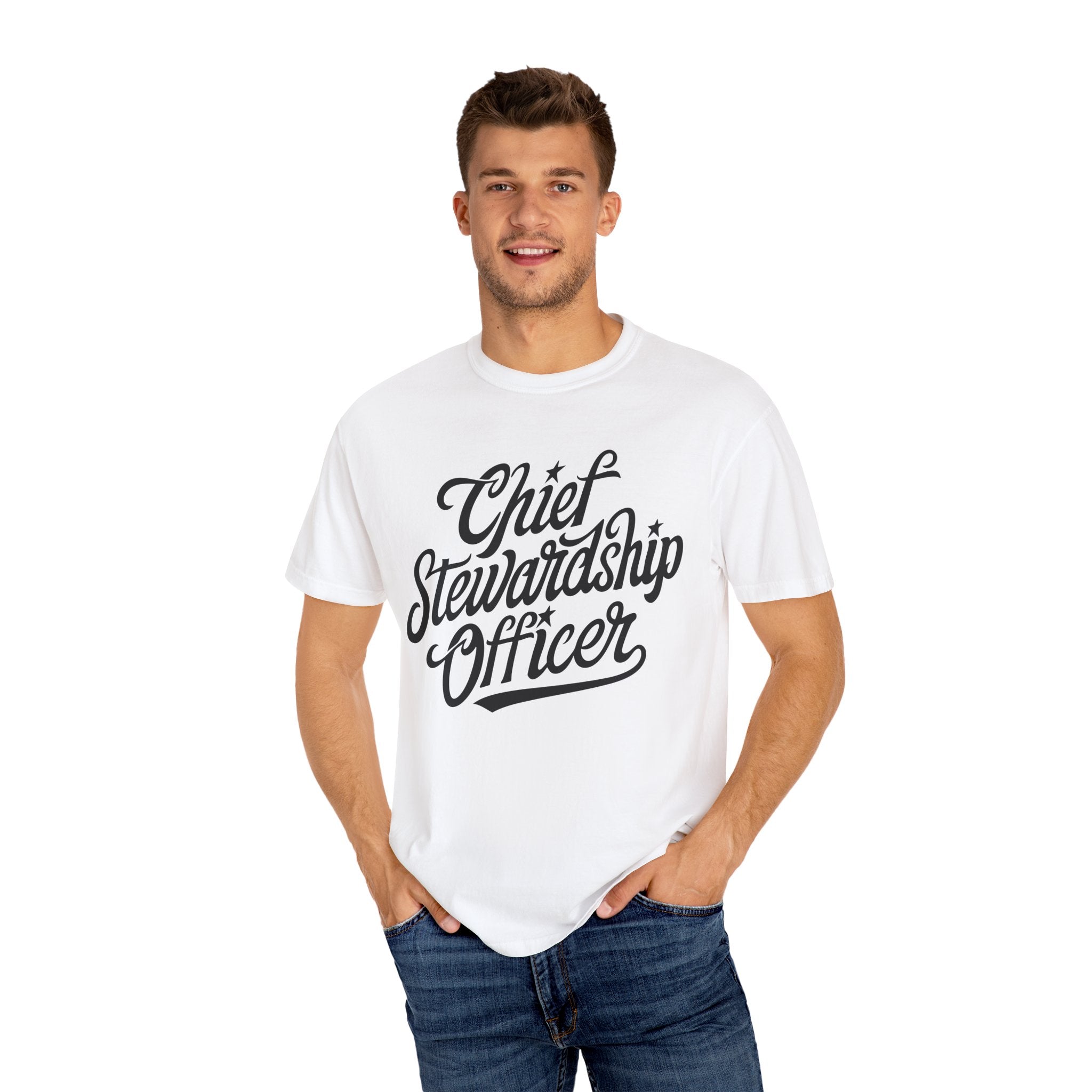 Chief Stewardship Officer T-shirt – Steward Your Lifestyle